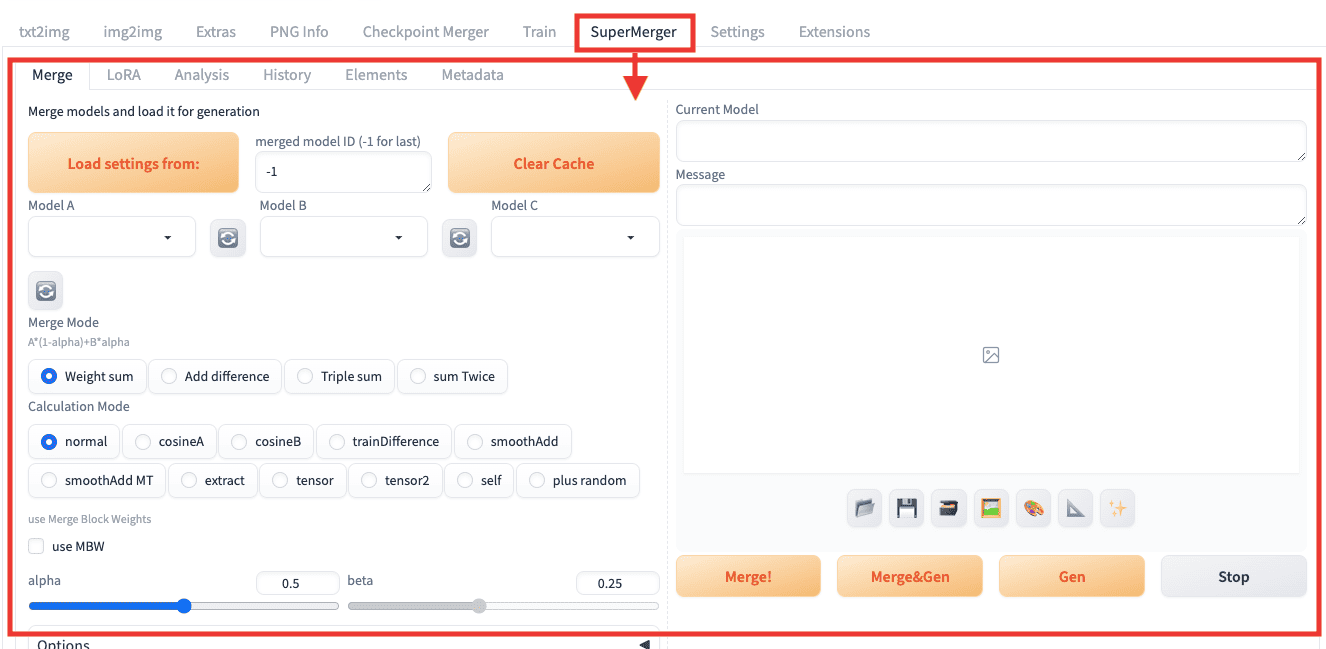 Stable Diffusionでマージできる！Checkpoint MergerとSuperMergerの使い方を解説 | 生成AI攻略