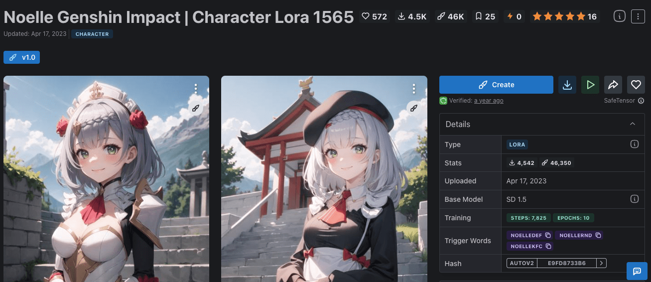 Stable Diffusionで原神のゲームキャラを生成する方法について解説！ | 生成AI攻略