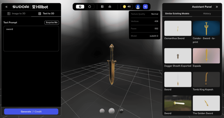 無料で3Dモデルを自動生成できる！sudoAIの使い方について解説 | 生成AI攻略