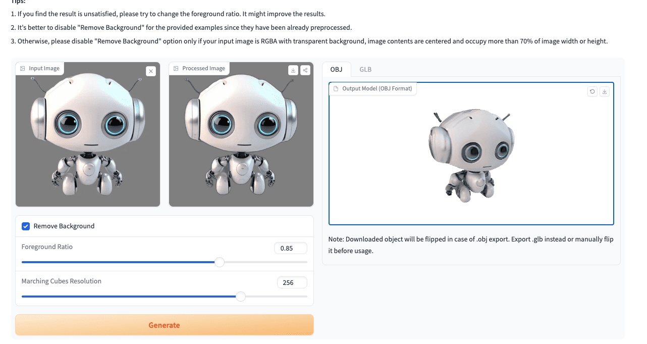 たった1秒で！？画像から3Dモデルを生成できる！TripoSRの使い方について解説 | 生成AI攻略