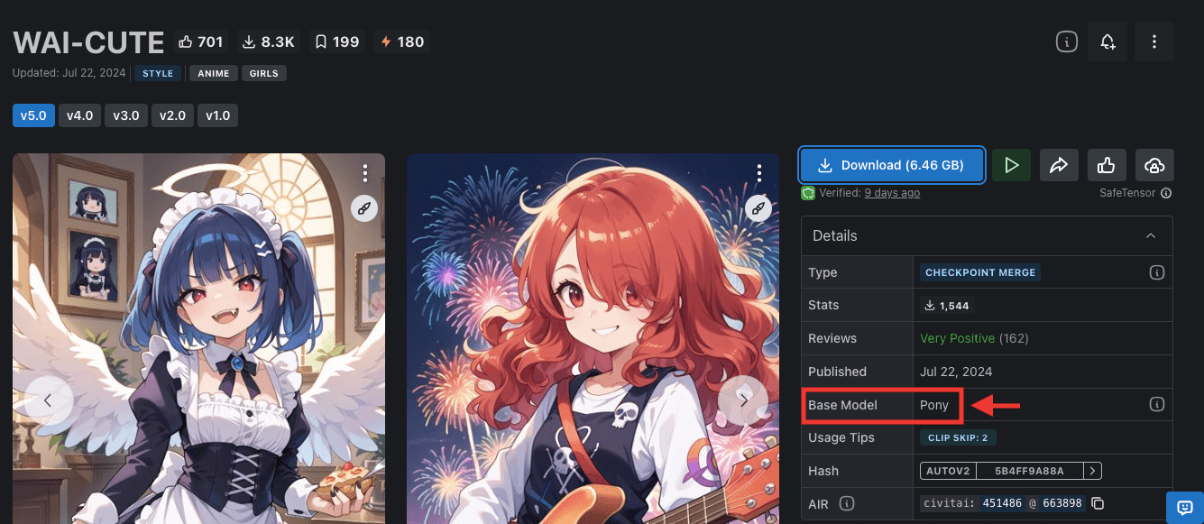 Stable DiffusionでPonyの導入方法・使い方とおすすめのモデルを紹介！ | 生成AI攻略